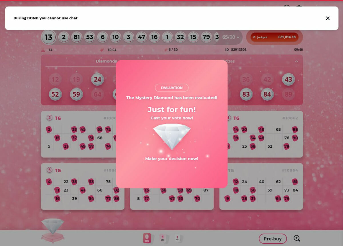 Diamond Dazzle at Pragmatic Play - New Bingo Game